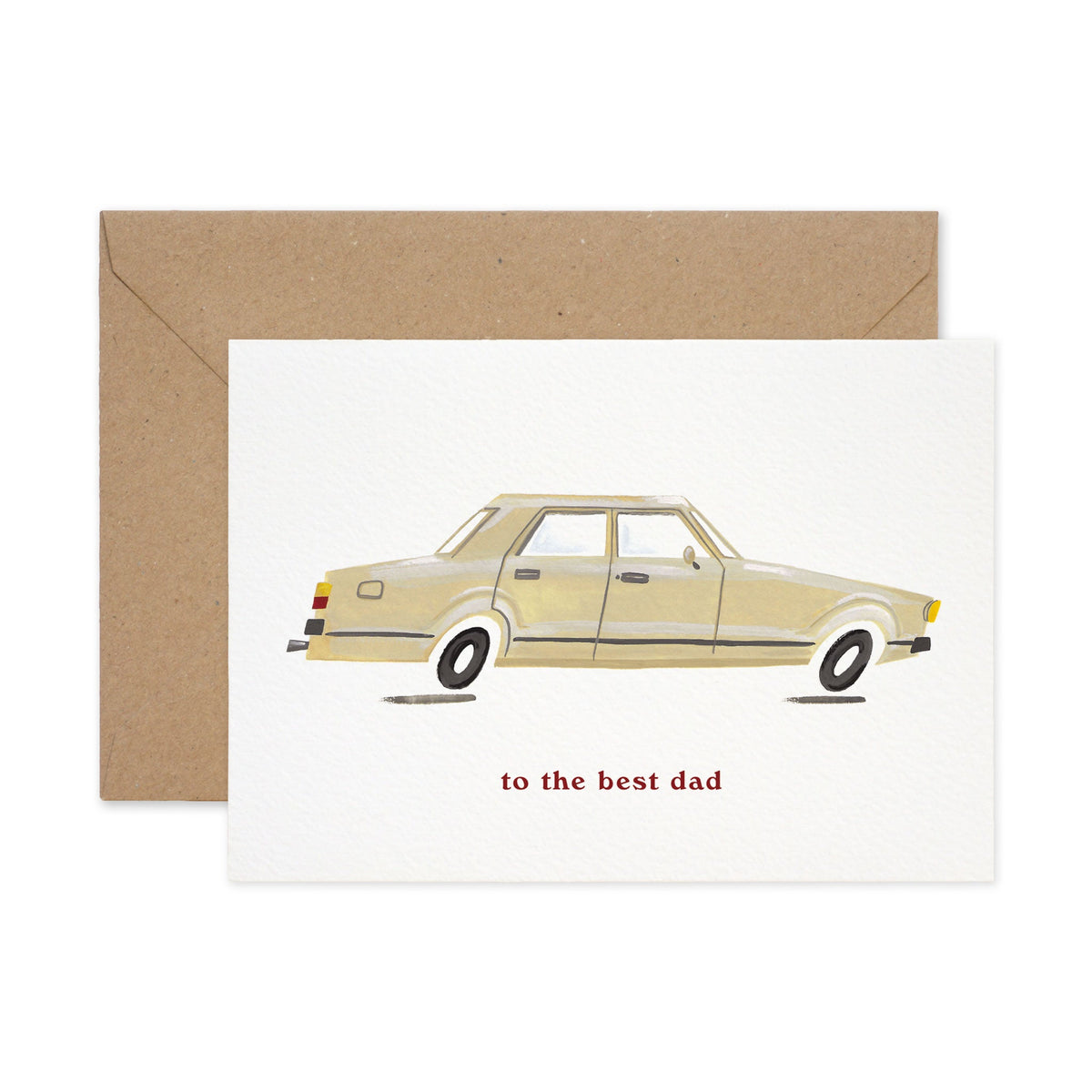 Paper Parade | Dad Vintage Car | Greeting Card