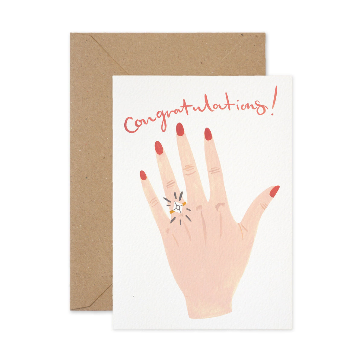 Paper Parade | Engagement Ring | Engagement Card