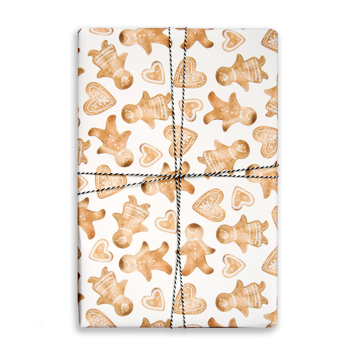 Gift Wrap Sheet - Gingerbread – Paper Parade