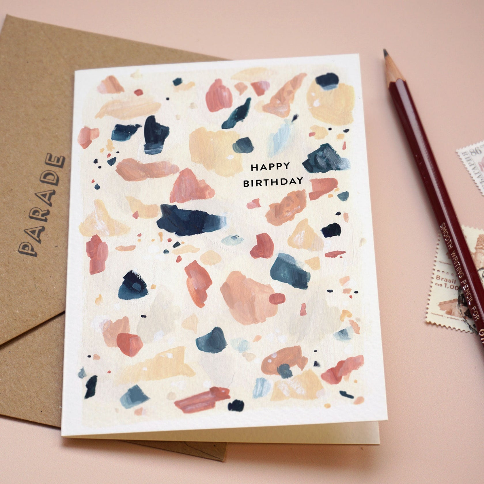 Paper Parade | Terrazzo | Birthday Card