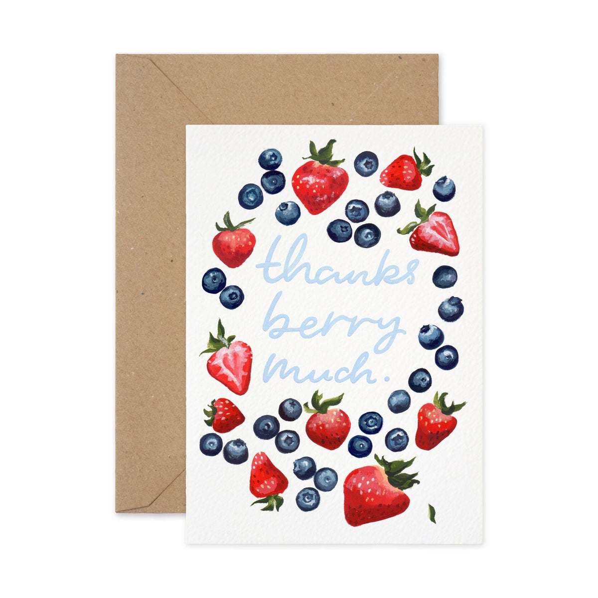 Paper Parade | Thanks Berry Much | Thank You Card