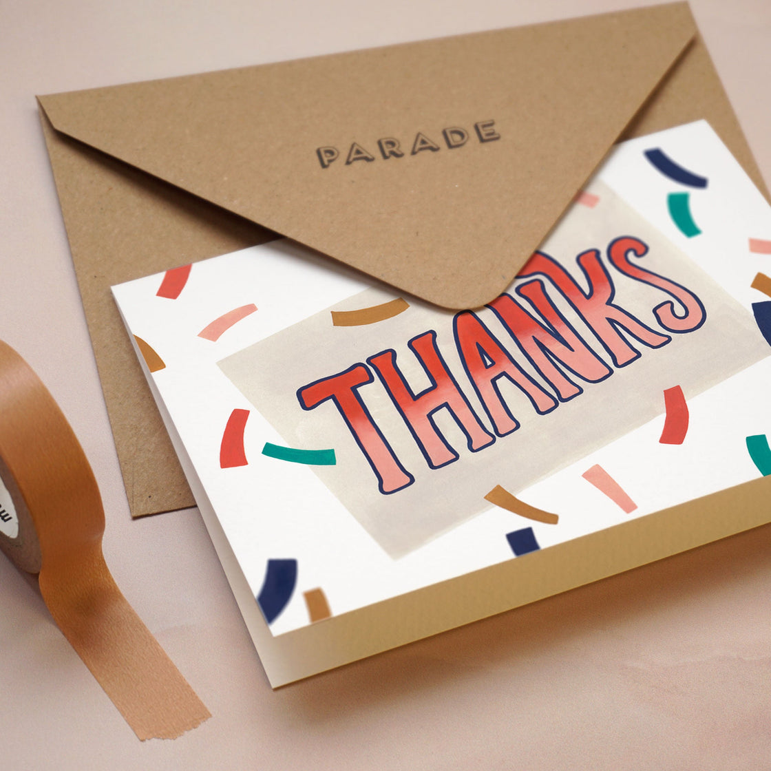 Paper Parade | Thanks | Thank You Card