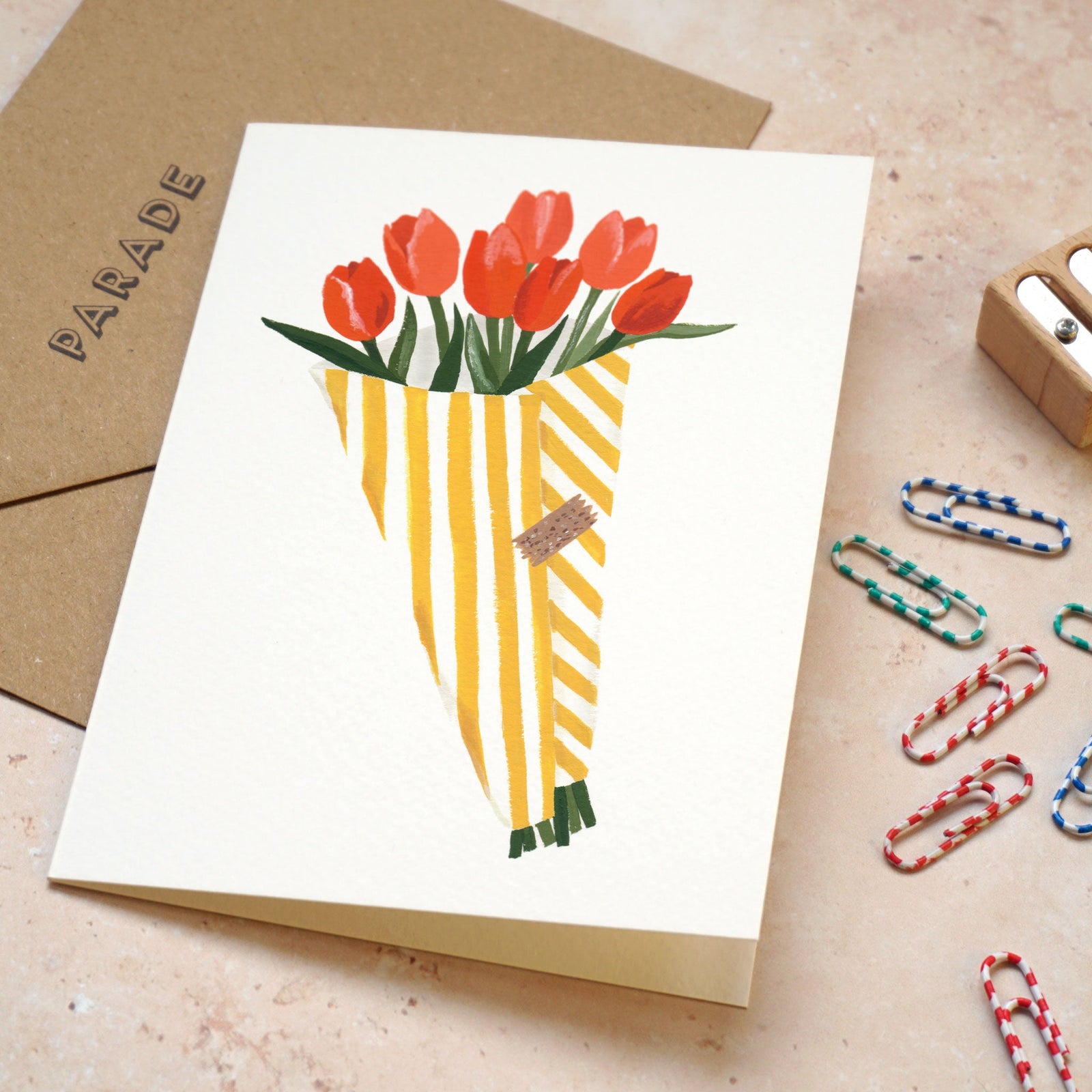 Paper Parade | Tulips | Card For Any Occasion
